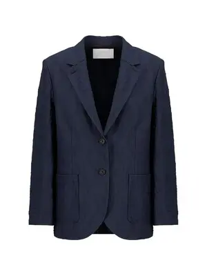 Harris Wharf London Crinkled Single Breasted Jacket