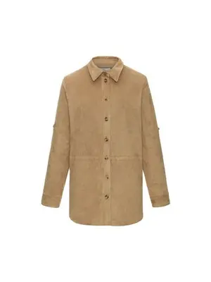 URBAN CODE Faux Leather Shirt