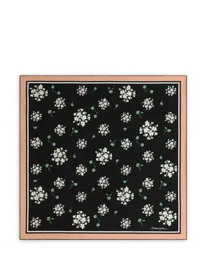 Dolce & Gabbana Silk Foulard - Black