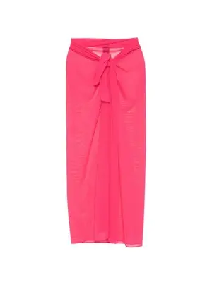 FISICO Knot Sarong - Fuchsia