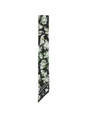 Dolce & Gabbana Silk Bandeau - Black