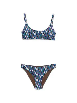 FISICO Color Print Bikini Set - Multi