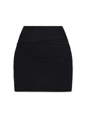 Wardrobe.NYC Translucent Skirt Mini