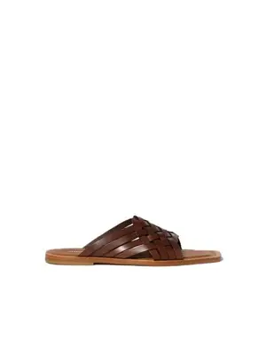 Miu Miu Woven Sandal