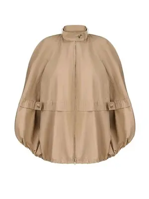LITKOVSKA Deconstructed Bomber-style Cape