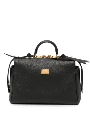 Dolce & Gabbana Vittoria Top Handle Bag - Black