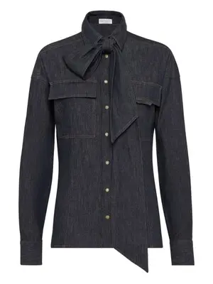 Brunello Cucinelli Denim Shirt