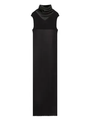 LANVIN Pleated Jersey Dress