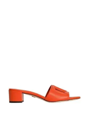 Dolce & Gabbana Sandalo Tacco Thaiti - Orange