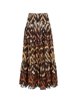 Zimmermann Aster Midi Skirt