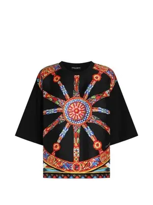 Dolce & Gabbana Carretto Print Tee