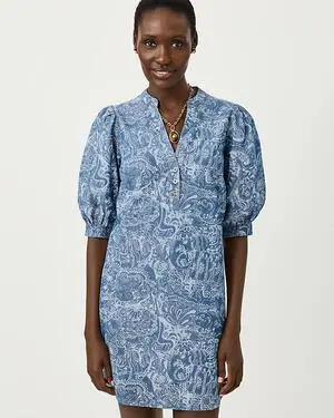Lilly Pulitzer® Mialeigh Dress - Indigo