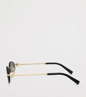 Tiffany & Co. Metal Tf3119d Oval Sunglasses