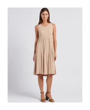 Max Mara Round-necked Horn Dress