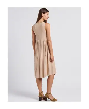 Max Mara Round-necked Horn Dress