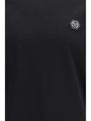 Philipp Plein Hexagon Patch T-shirt - Black