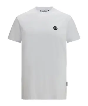 Philipp Plein Logo-patch T-shirt - White