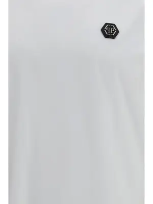 Philipp Plein Logo-patch T-shirt