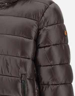 SAVE THE DUCK Zip-up Hooded Puffer Jacket