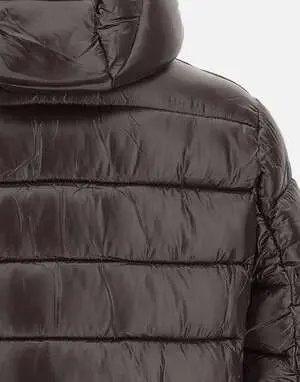 SAVE THE DUCK Zip-up Hooded Puffer Jacket