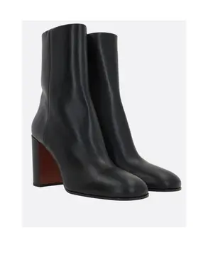 Prada Triangle-logo High-heeled Boots