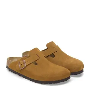BIRKENSTOCK Boston Buckle Detailed Slip-on Mules