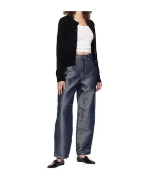 GANNI Stary Belt Loop Jeans