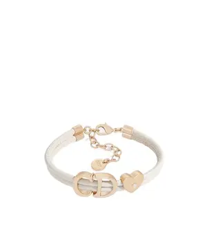 Dior Saddle Leather Bracelet - Yellow