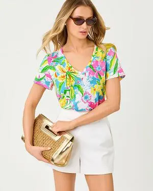 Lilly Pulitzer® Maryetta Top - Multi Lovely Lilly