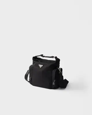 Prada Re-nylon And Saffiano Leather Shoulder Bag