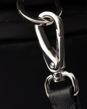 Prada Re-nylon And Saffiano Leather Shoulder Bag