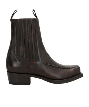 Hereu Fagul Square-toe Boots - Black