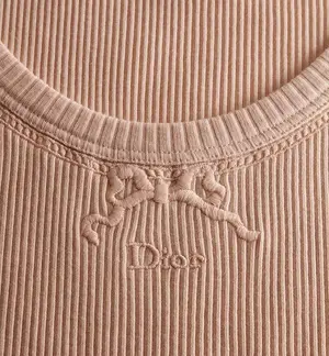 Dior Embroidered Fitted Tank Top
