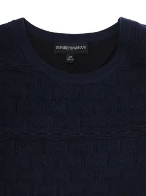 Emporio Armani Open-knit Dress