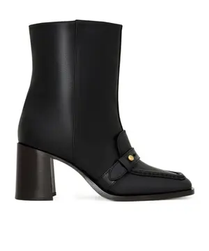 Zimmermann Square-toe Ankle Boots - Black