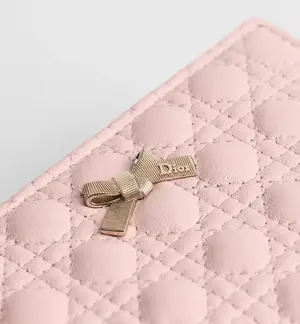Dior Baby Bow Begonia Wallet