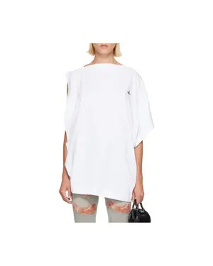 VIVIENNE WESTWOOD Oversized Hebo Top - White