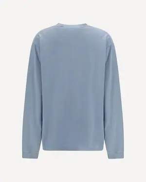 Alexander Wang Logo Print Long Sleeve Tee