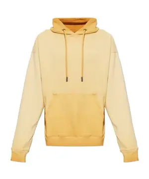 Off-White Long-sleeve Hooded Sweatshirt - Nude