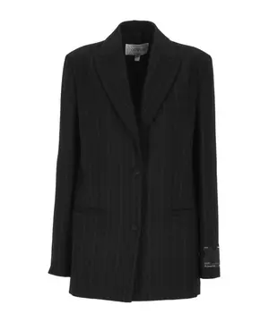 Off-White Buttoned Blazer - Black