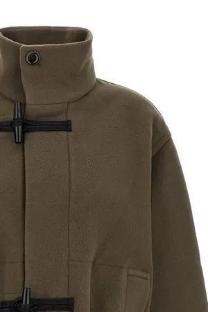 LEMAIRE Short Duffle Coat - Thyme
