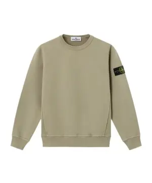 Stone Island Compass-patch Sweatshirt - Mud
