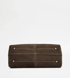 TOD'S Suede Pocket Tote Bag