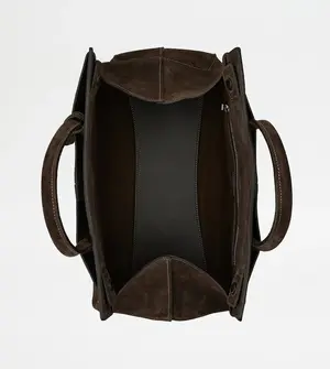 TOD'S Suede Pocket Tote Bag