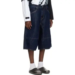 PDFCHANNEL Logo Denim Shorts