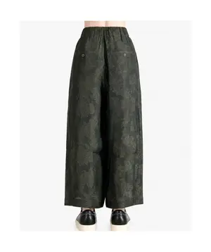 UMA WANG High-waisted Wide-leg Casual Trousers