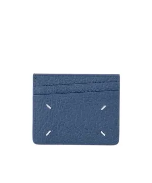 MAISON MARGIELA Four Stitches Card Holder - Blue