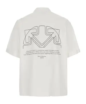 Off-White Short-sleeved Shirt