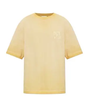 Off-White Crew-neck T-shirt - Orange
