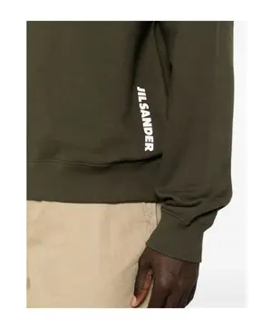 JIL SANDER Logo-print Drawstring Hoodie